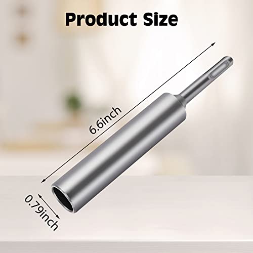 SDS Plus Ground Rod Driver: Hammer Drill Ground Rod Driver for 5/8" 3/4" Rotary Hammer 20MM Diameter SDS Plus Heavy Duty Grounding Rod