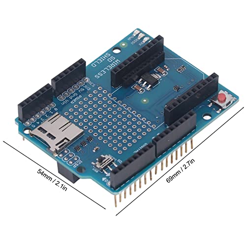 Terminal Point Prototype Expansion Board, PCB 8 X 12 Holes Prototype Shield Easy Install Small On Board Storage Card for Computer