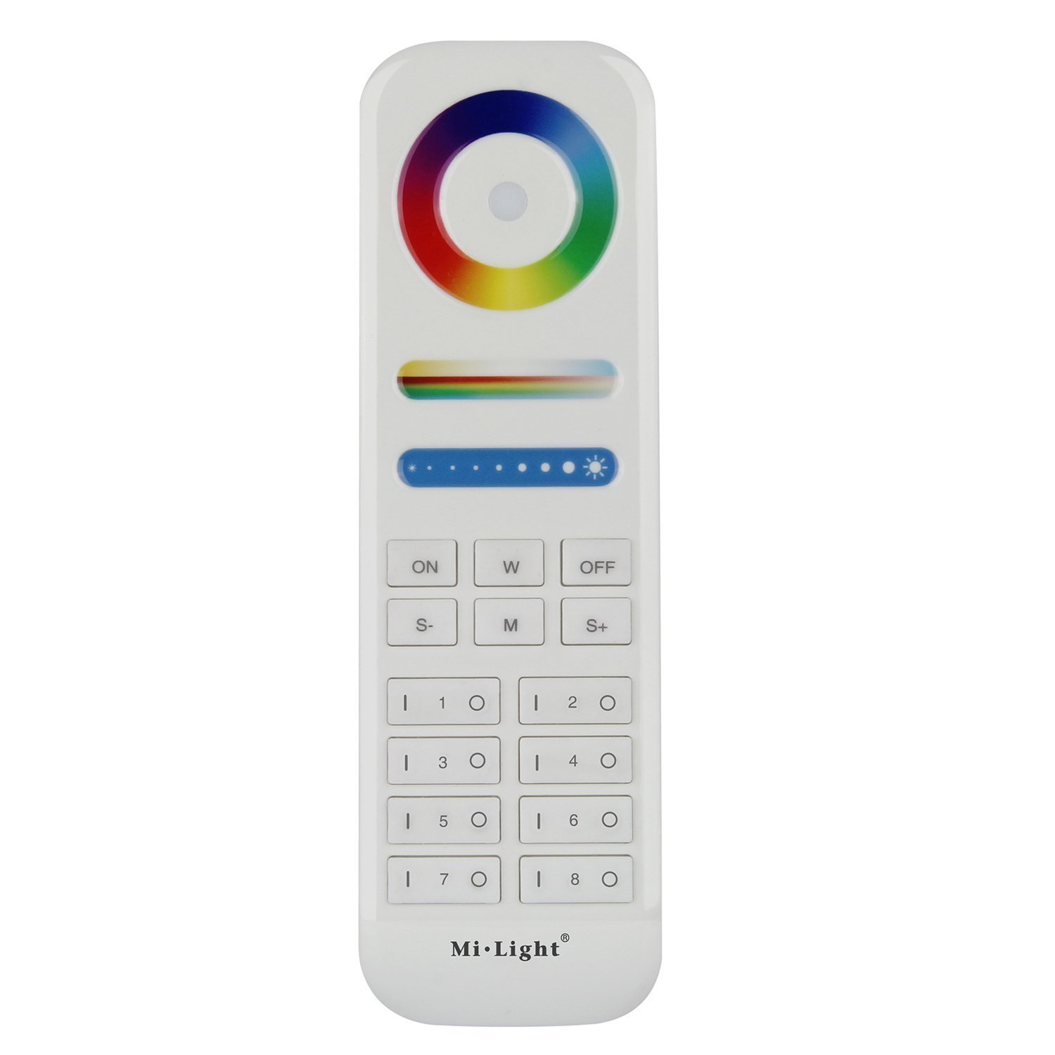 LIGHTEU Mi Light fut089 Remote Controller 2.4Ghz Wireless 8 Zone for 5 in 1 Controller (FUT-089)