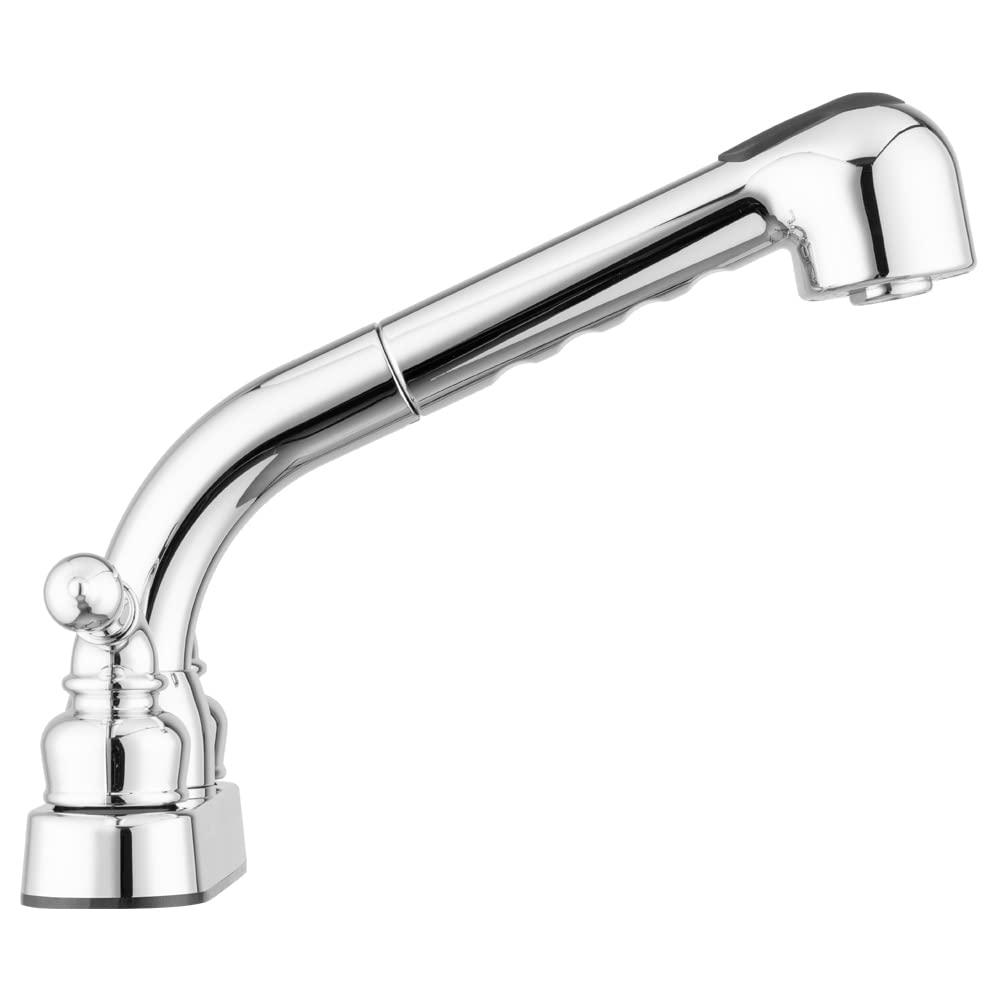 Pacific Bay - Lynden Pull-Out Utility Laundry Sink Faucet - Residential Grade Sink Faucet for Indoor/Outdoor Use - Metallic Chrome Plating Over ABS Plastic β Latest Model