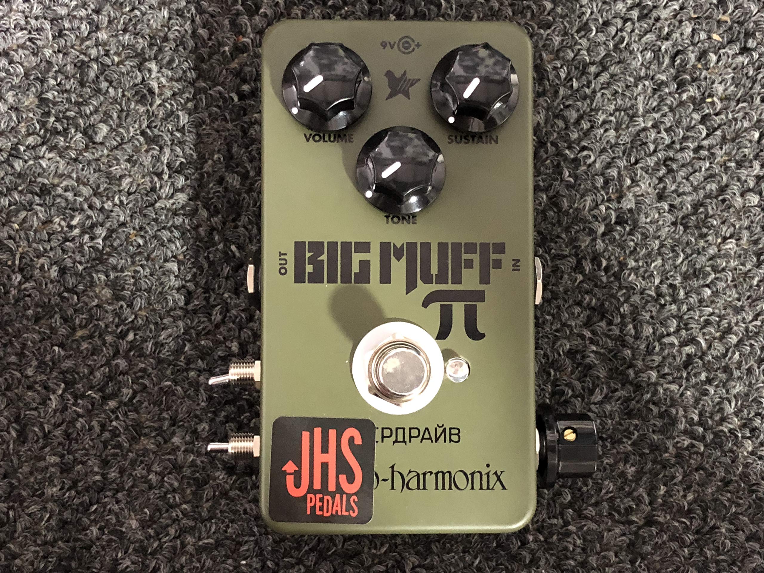 JHS Green Russian Pi Moscow Mod Fuzz Effects Pedal