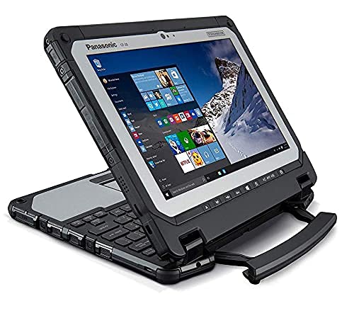 Panasonic Toughbook CF-20, 10.1-inch Multi Touch, m5-6Y57, 16GB, 128GB SSD, Intel HD Graphics 515, Wi-Fi, Bluetooth, HDMI, Dual Pass, 8MP, Backlit Keyboard, Windows 10 Pro, 4G LTE (Renewed)