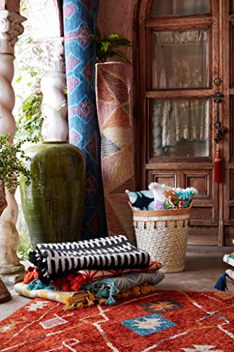 Justina Blakeney x Loloi Kahelo Collection KH-02 Black / Grey 2'-3" x 3'-9" Accent Rug