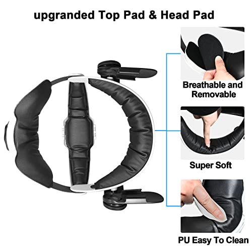 SiloKe Head Strap and Hard Carrying Case compatible with Oculus Quest 2