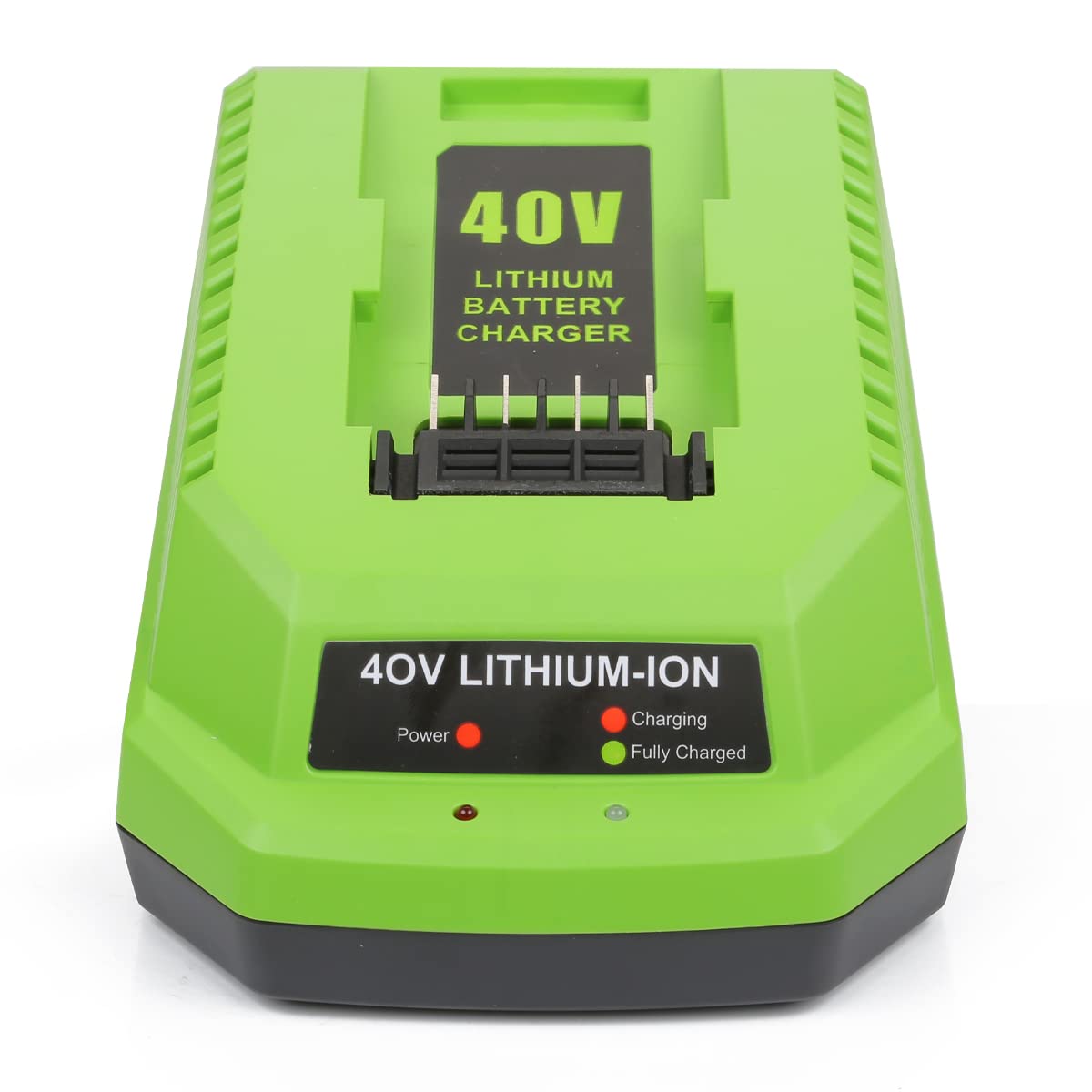 Powilling Replacement Charger Compatible with Greenworks 40V Battery Charger Lithium Ion 29482 29462 29472 2901319 2938302 BAF702 L-300 BAF704 BAF705 Compatible with 40V G-MAX Power Tools