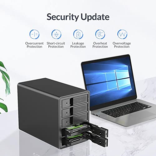 Thick Multi Bay 3.5'' SATA to USB3 HDD Docking Station Single Internal Power HDD Enclosure Aluminum HDD Case