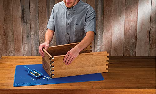 Rockler Silicone Glue Mat (15"x30") - Heat Resistant Mat for Projects, Garage, Shop, Dining Room Table β Easy to Clean Silicone Mats for Crafts β Rolls up for Easy Storage Silicone Project Mat