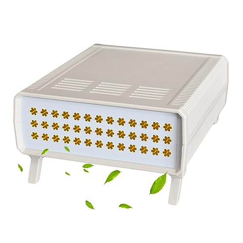 SIYUHO Negative ion Generator, High Output Air ionizer for Home - 200 Million ions/Sec, ionizer Air Purifier for Bedroom, Kitchen, Bathroom, Smoke Dust, Pets, Odor, Eliminator