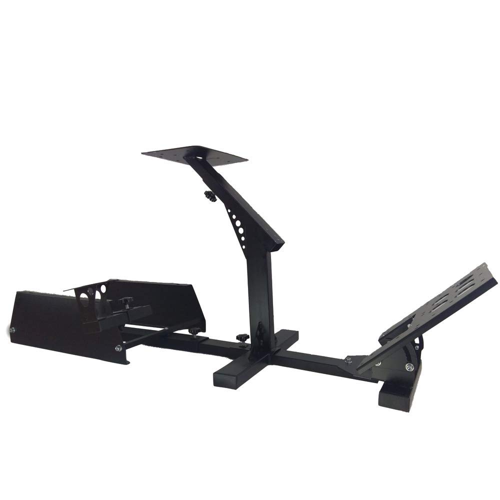 Minneer Racing Wheel Stand Simulator Cockpit for Logitech G25 G27 G29 and G920/ All Thrustmaster/All Fanatec Wheels Fits Xbox, PlayStation, PC (Wheel, Shifter and Seat Not Included)