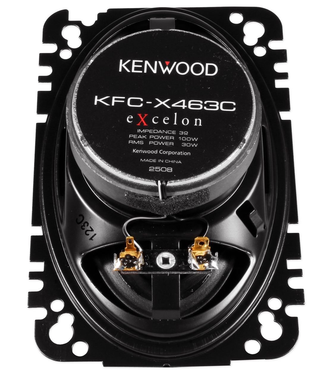 Kenwood Excelon KFC-X463C 4" x 6" 2 Way Pair Of Car Audio Speakers Totalling 200 Watts Peak / 60 Watts RMS