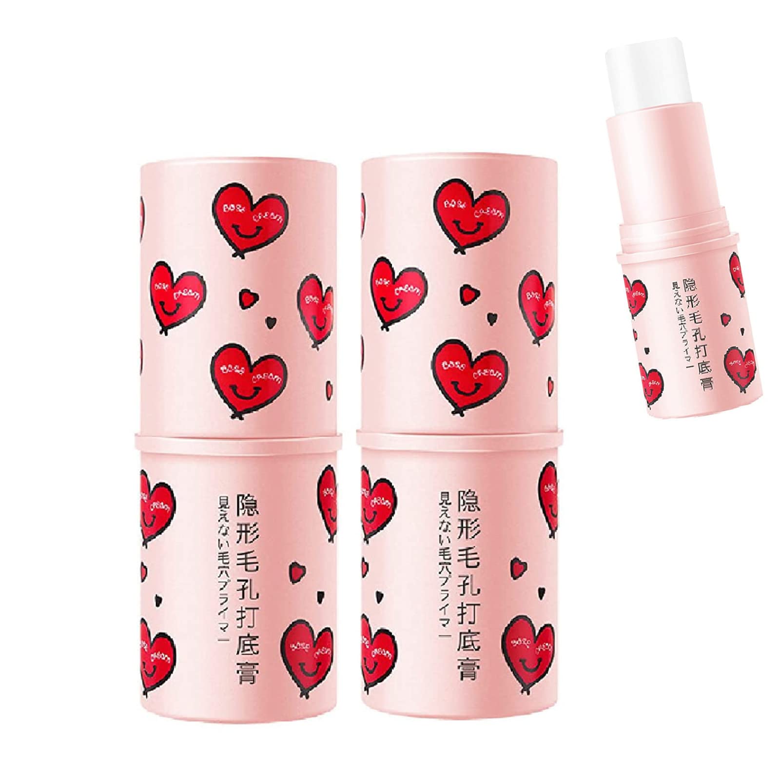 Jorlzeut 2023 Magical Pore Eraser Waterproof Face Primer Stick,Matte Priming Makeup Blur Stick Invisible Stick, for (2PCS) , 0.16 Ounce