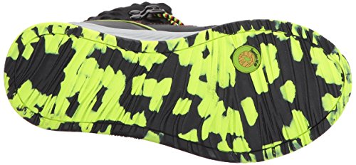 JambuKD Armadillo Boy's Hybrid Athletic Boot Hiking, Black, 9 M US Toddler