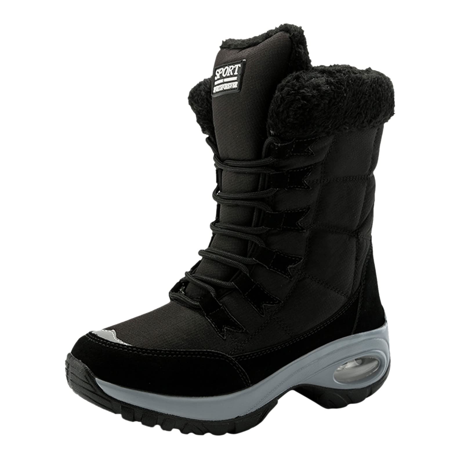 Point Boot Men Waterproof Hiking Boot Shoes Cotton Short Shoes Men Hiking
