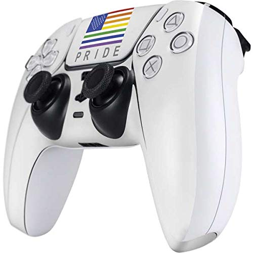 Skinit Decal Gaming Skin Compatible with PS5 and Compatible with PS5 Digital Edition DualSense Controller - Skinit Originally Designed 6-26 The Day Love Won Design