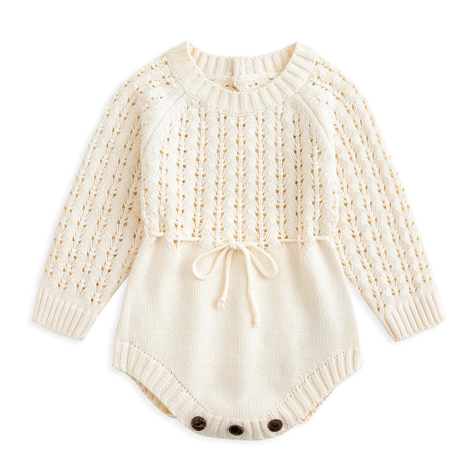 Simplee kids Baby Boys’ Girls’ Knitted Romper Jumpsuit Long Sleeve Onesie Bodysuits One Piece Outfits Sweater
