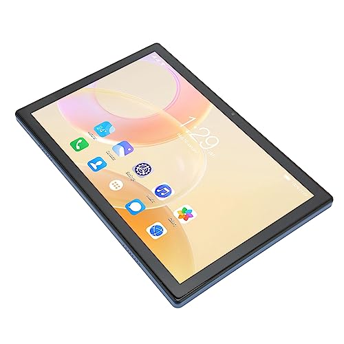 MAVIS LAVEN 10 Inch Tablet, Dual Camera Tablet PC IPS Screen Blue for School (US Plug)