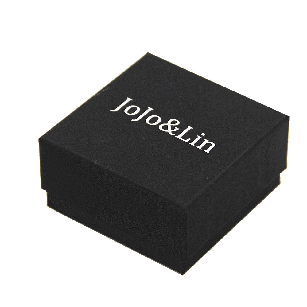 JOJO & LIN Magnetic Floating Locket Charm 30mm Medium with Snake Chain Mothers Day Gift (Silver Crystal Heart)