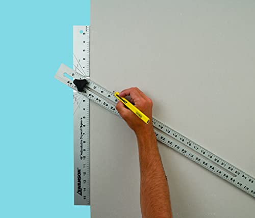 Swanson Tool Co AD124 Adjustable 48 Inch Drywall Square