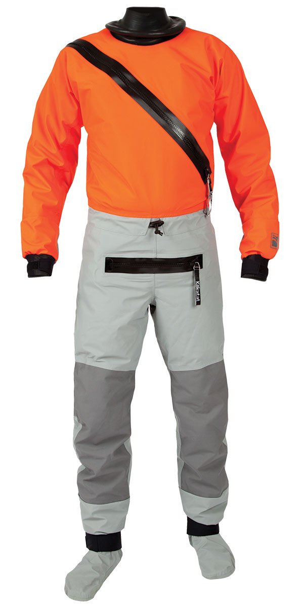 Kokatat Men's Hydrus Swift Entry Drysuit w/Zipper-Tangerine-L