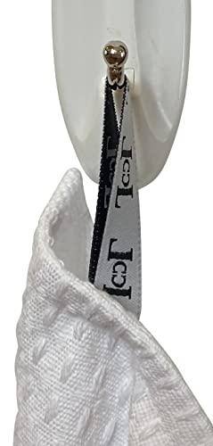 Premium Multi Purpose Kitchen Towels by Carlo Lamperti Italy (4 Pack) Restaurant-Grade Absorbent Terry-Tea Kitchen Towels Machine Washable Eco-Friendly Recycled Cotton Poly Durable Hanging Loop Asst