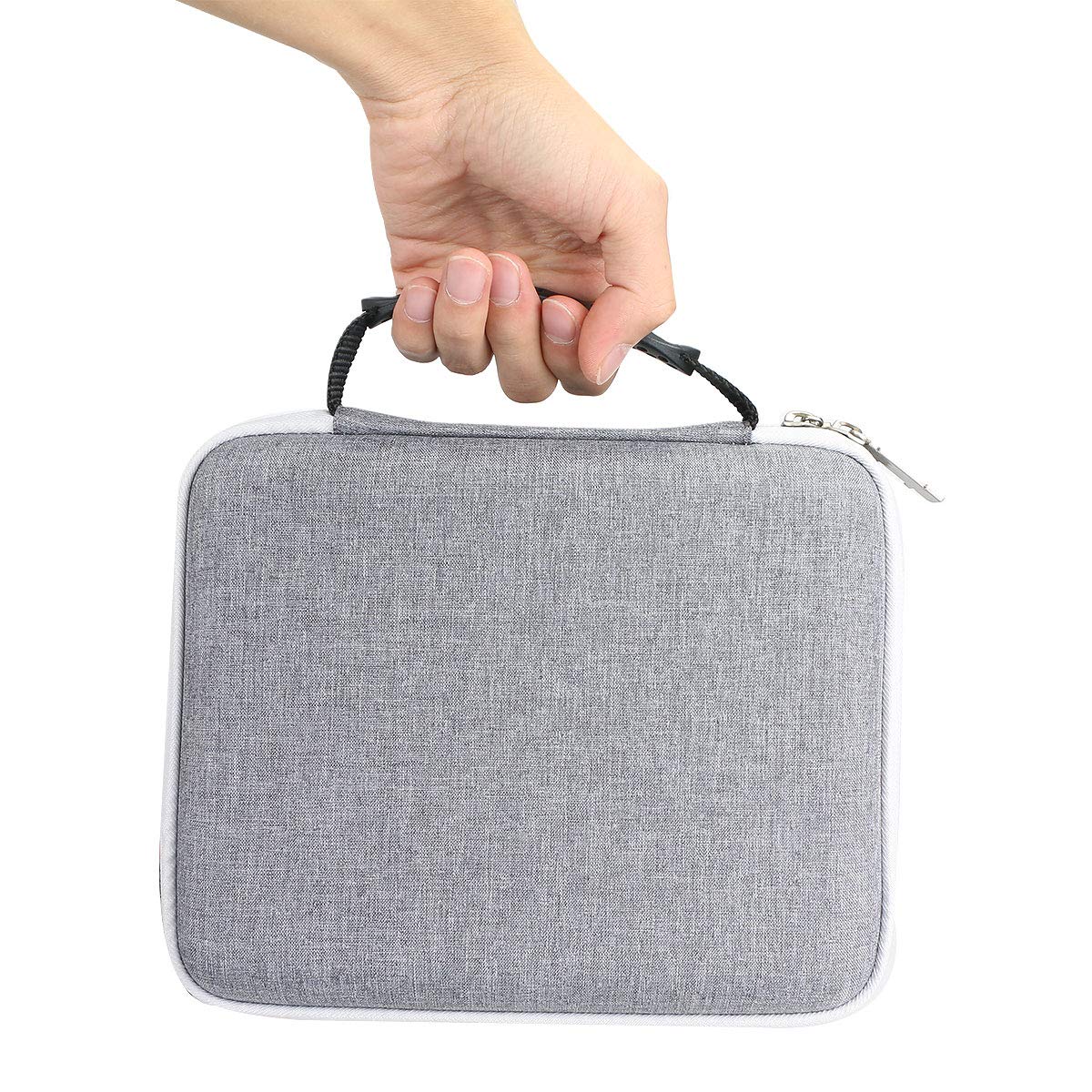 Khanka Hard Travel Case Replacement for OMRON Silver Blood Pressure Monitor Blood Pressure Machine BP5250, Case Only