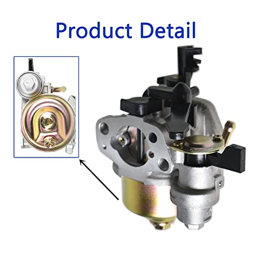 Silscvtt 16100-ZH8-W61 Carburetor Replacement for Honda GX140 GX160 GX168 GX200 5HP 5.5HP 6.5HP Engine 16100-ZH8-W51 16100-ZE1-825 for WT20X Pumps HS522 HS55 HS521 Snow Blower