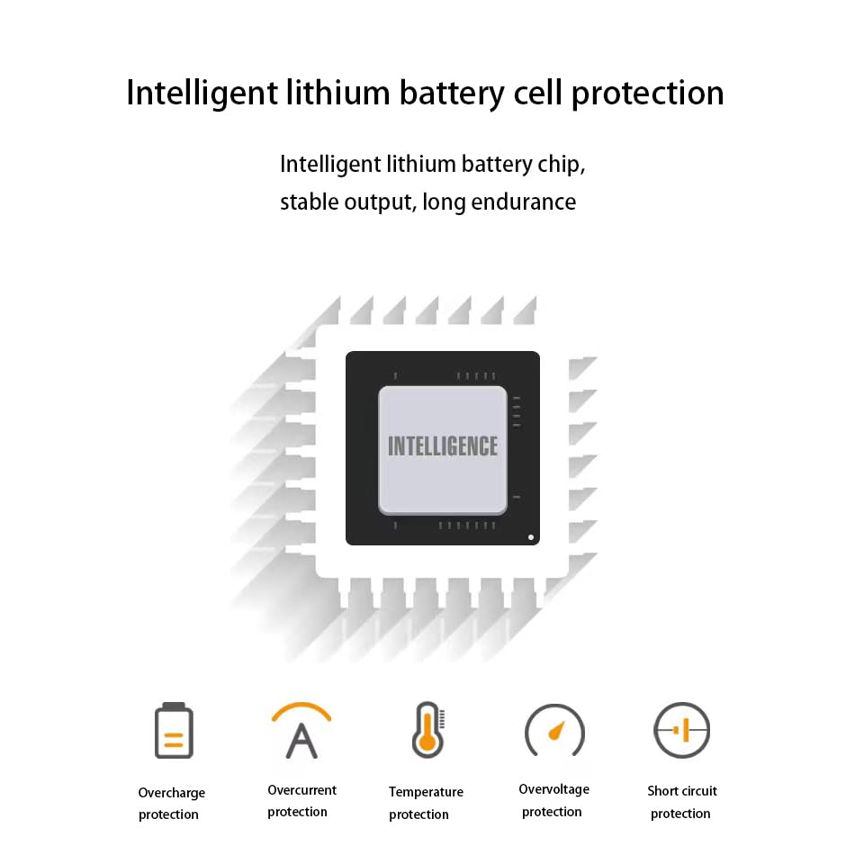 USB 9V Rechargeable Battery, USB Quick Charge in 1.5 Hours, High Capacity 1200mAh Square Lithium Batteries with Type C Port Cable (2-Packs)