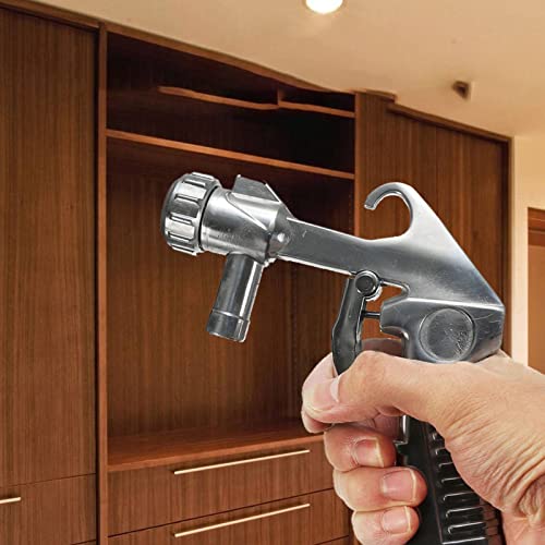 Sandblaster Air Siphon Feed Blast Gun Nozzle with 4pcs Ceramic Tips for Abrasive Sand Blaster Blasting, Blasting Shot Sandblaster Siphon Feed Gun Nozzle
