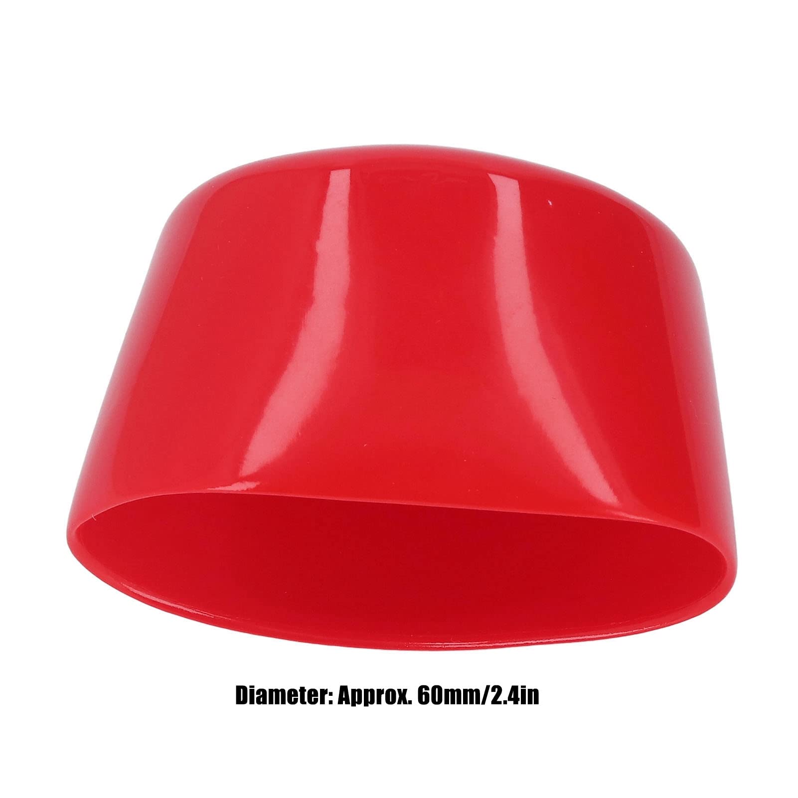 Thread Protective Cap, Thread Flame Retardant Resistance Red 60mm Diameter for Hydraulic Pipe Joints