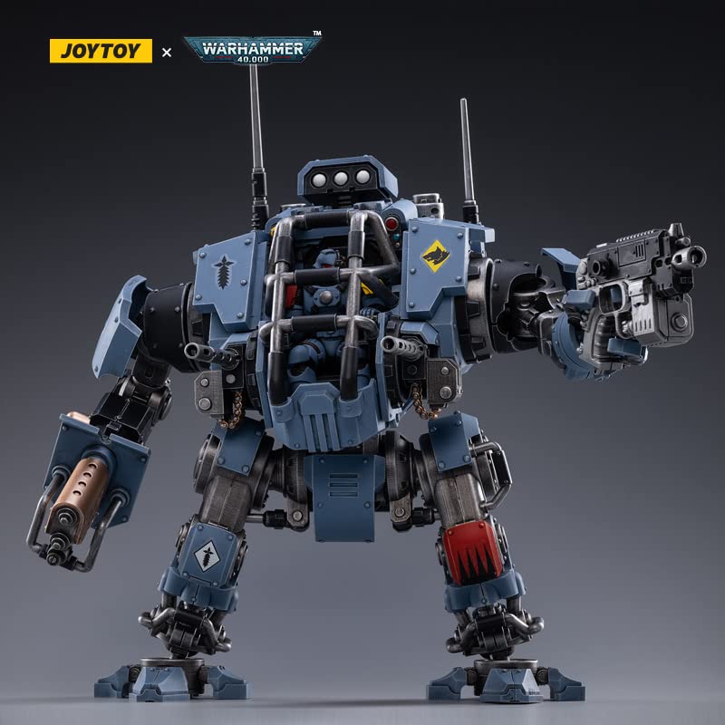JOYTOY Warhammer 40,000 1/18 Mecha Space Wolves Invictor Warsuit Model(12-Inch)