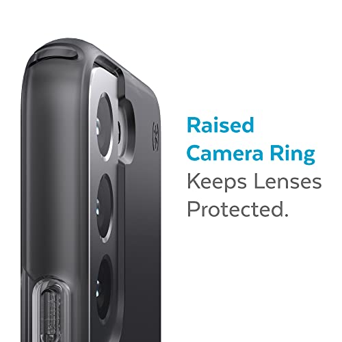 Speck Products Presidio Perfect Mist Samsung Galaxy S22 Case, Obsidian/Obsidian