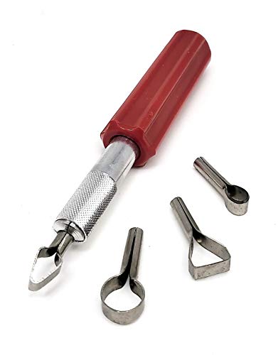 Woodworking Knife Set by Excel Blades - Precision Wood Carving Knife Set For Wood Carving, Scrapbooking, Model Kits and More - Craft Knife Bulk Set Includes Knife Handle, Blades, Routers and Gouges