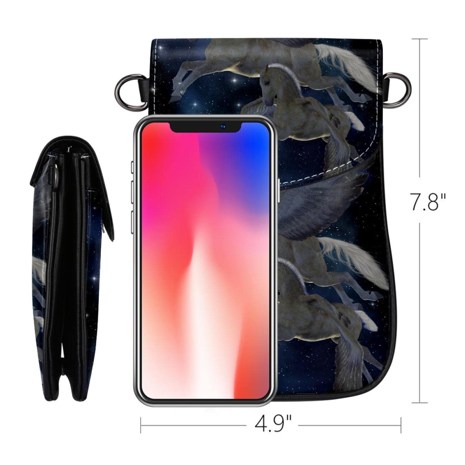 Small Crossbody Cell Phone Purse Wallet for Women Pegasus