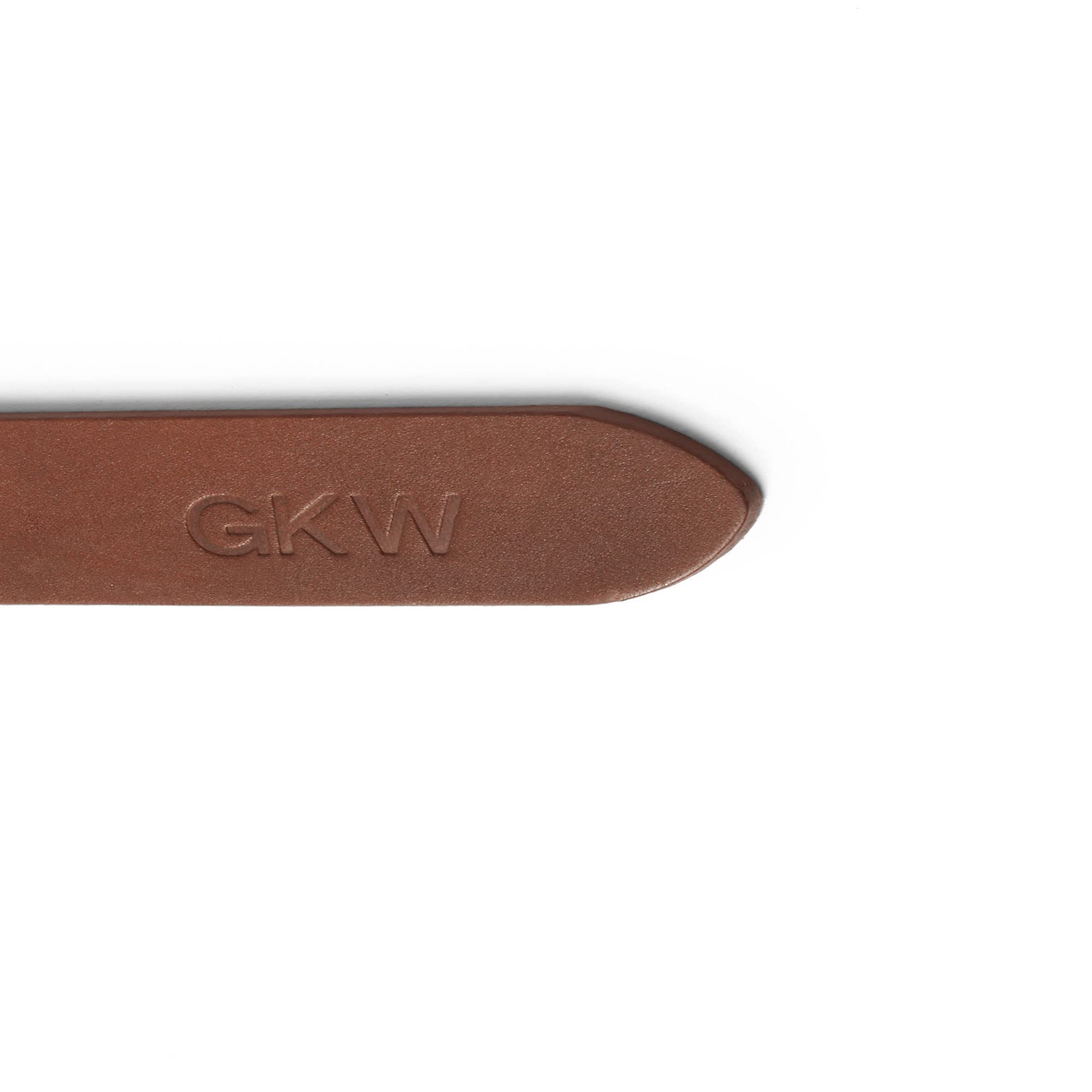 Lands' End W Classic Leather Belt Cognac