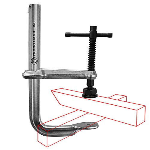 Strong Hand Tools UM125-C3 Regular Duty Bar Clamp, 12-1/2" Capcaity, 2400 LBS Clamping Pressure, 5-1/2" Throat Depth