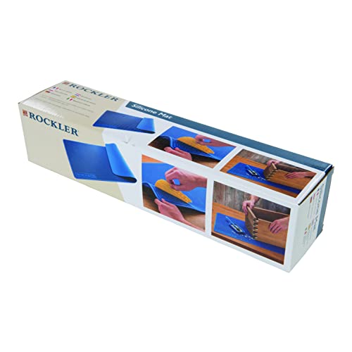Rockler Silicone Glue Mat (15"x30") - Heat Resistant Mat for Projects, Garage, Shop, Dining Room Table β Easy to Clean Silicone Mats for Crafts β Rolls up for Easy Storage Silicone Project Mat