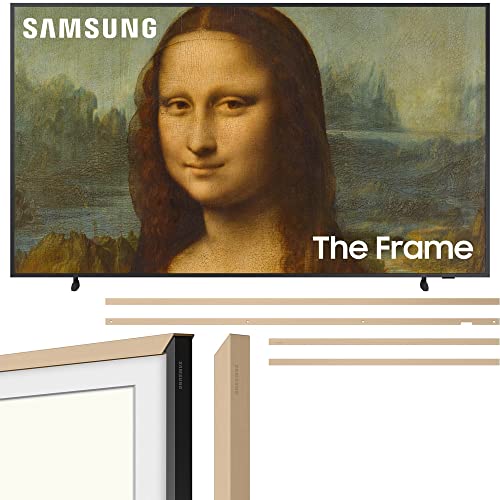 SAMSUNG QN65LS03BA 65 inch The Frame QLED 4K UHD Quantum HDR Smart TV (2022) 65" Customizable Bezel Modern Beige