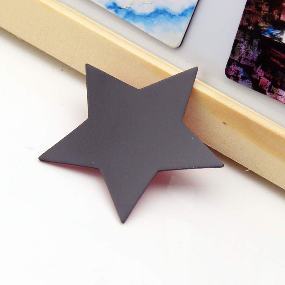 Refrigerator Magnets 35-Pack Star Fridge Magnets Cute Colorful Functional Magnets for Office, Kitchen, Refrigerator, Whiteboard Magnet Set