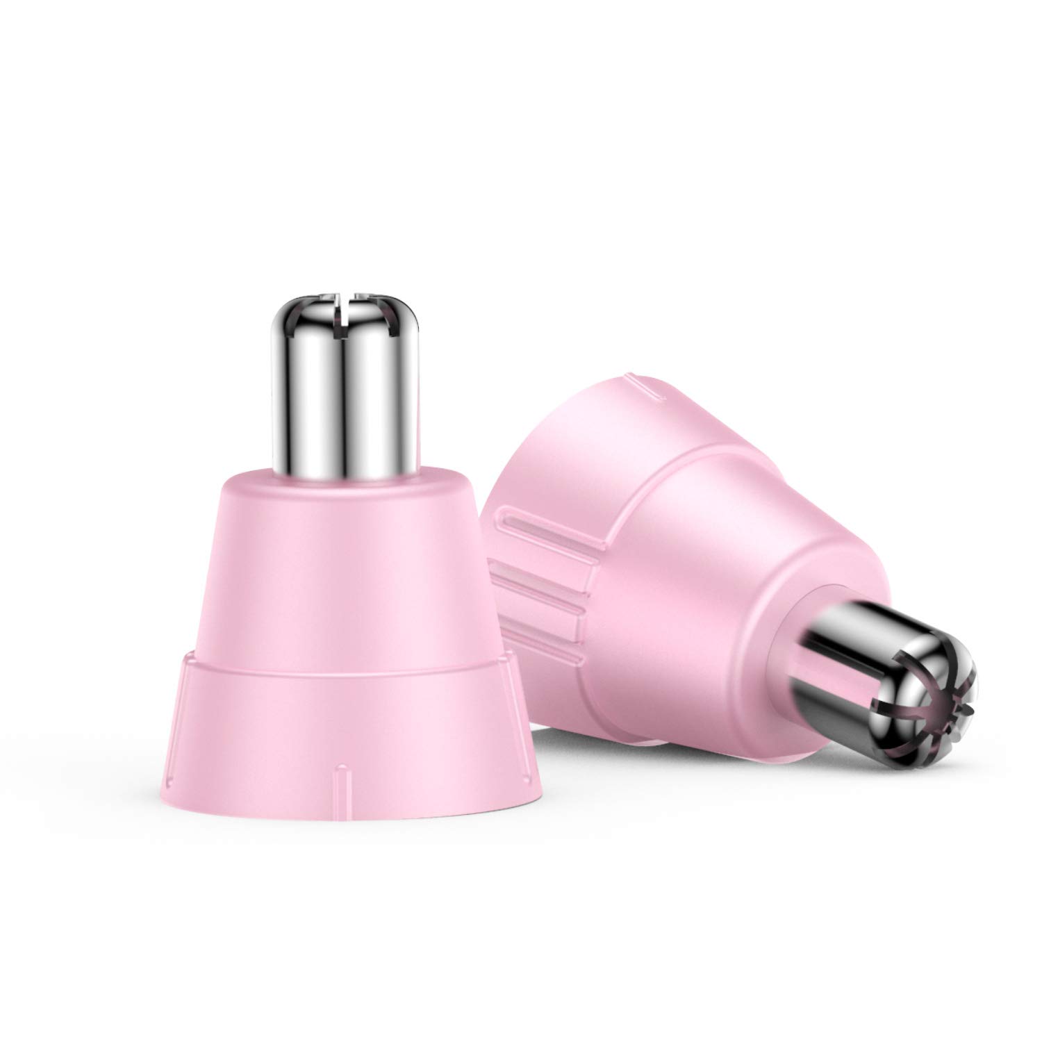 Smity 2 Replacement Heads Nose Hair Trimmer (Pink)