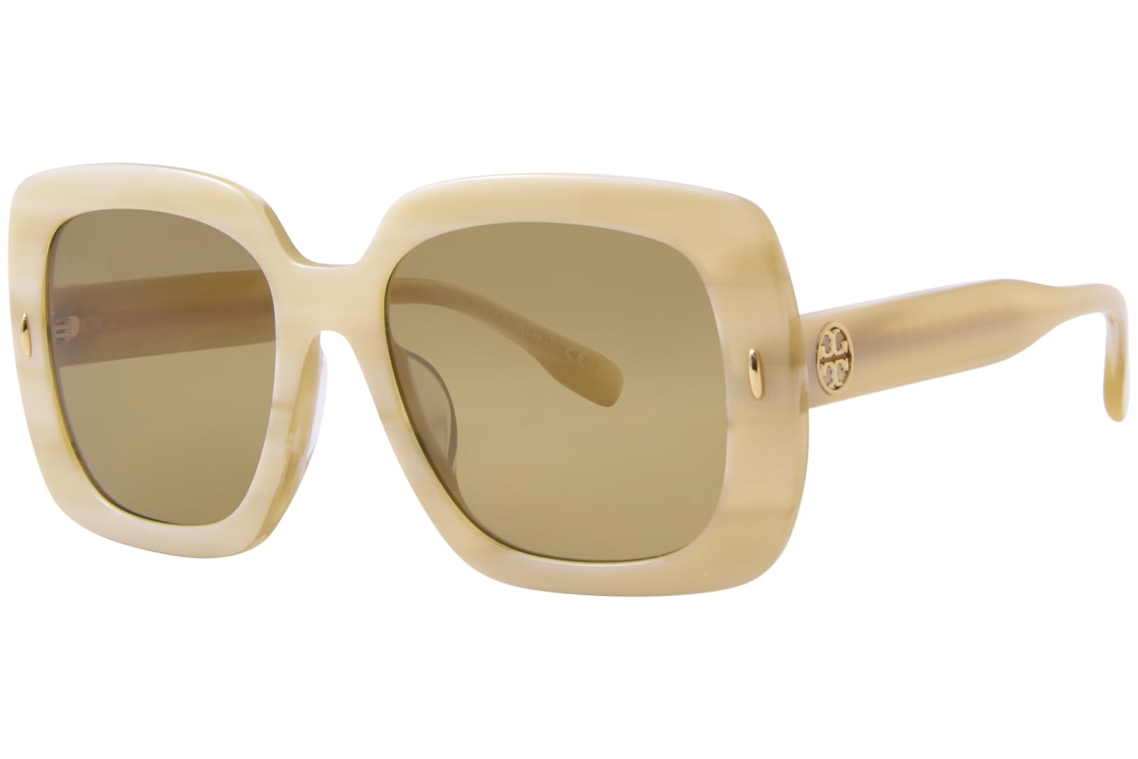 Tory Burch Sunglasses TY 7193 U 195073 Ivory Horn Ochre
