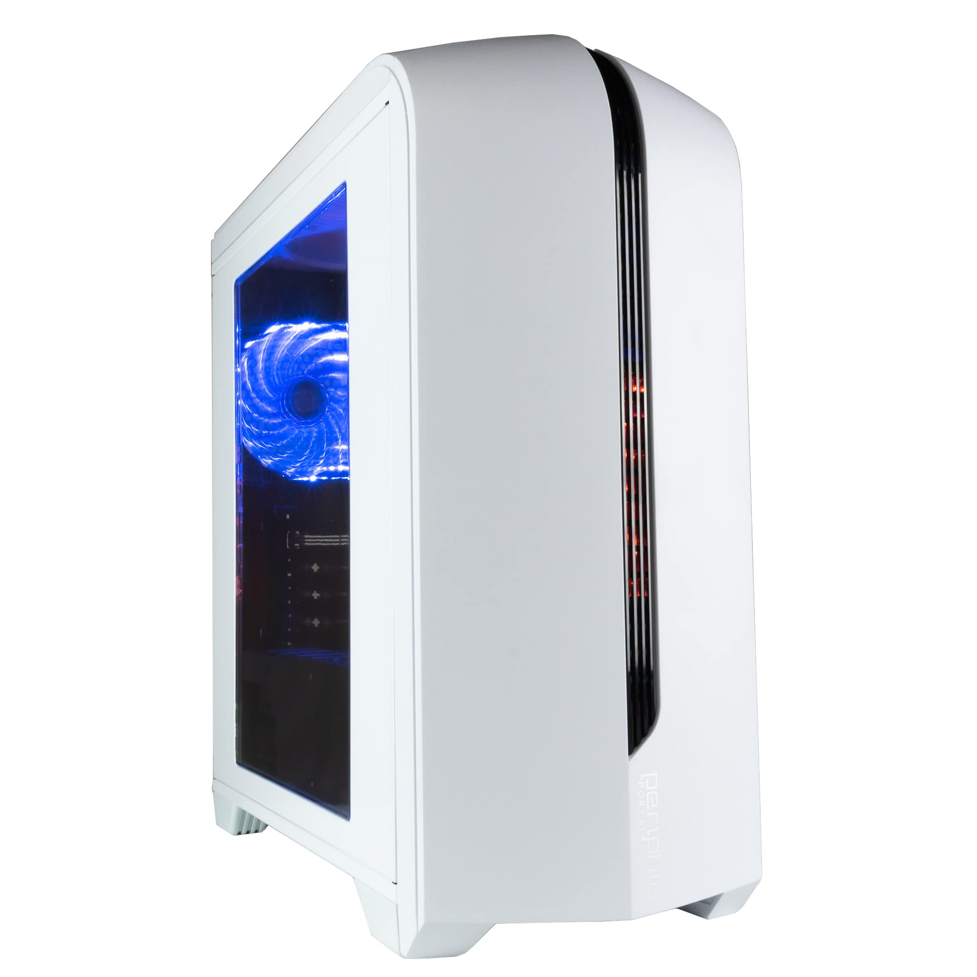Periphio Portal Gaming PC Desktop Computer Tower, Intel Quad Core i5 3.2GHz, 16GB RAM, 120GB SSD + 500GB 7200 RPM HDD, Windows 10, Nvidia GT1030 2GB Graphics Card, HDMI, Wi-Fi (Renewed)