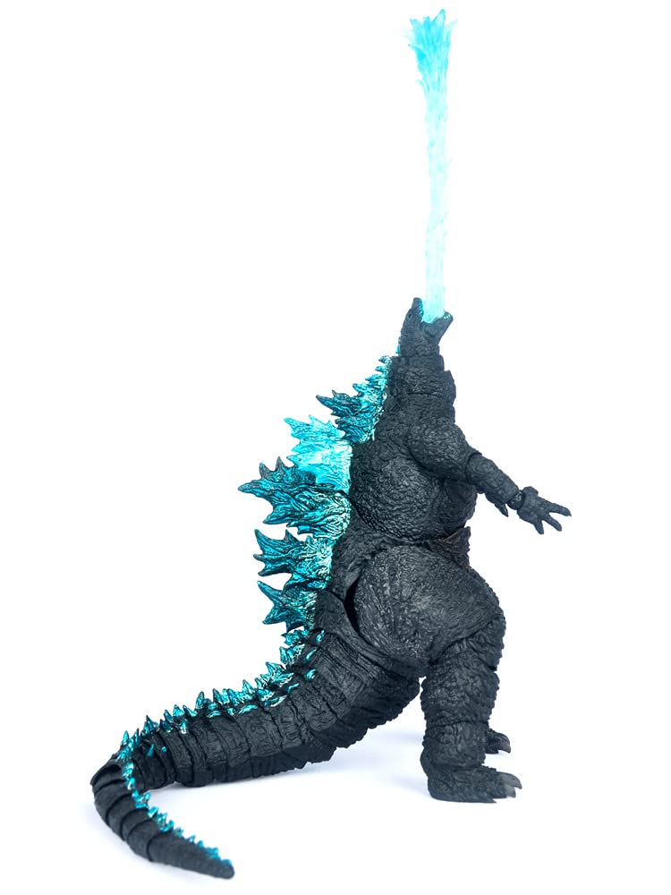 JTXSMP Movable Joints Godzilla Action Figure Movie Model King Kong Vs Anime Atom Attack Monster Toys (6.3in)
