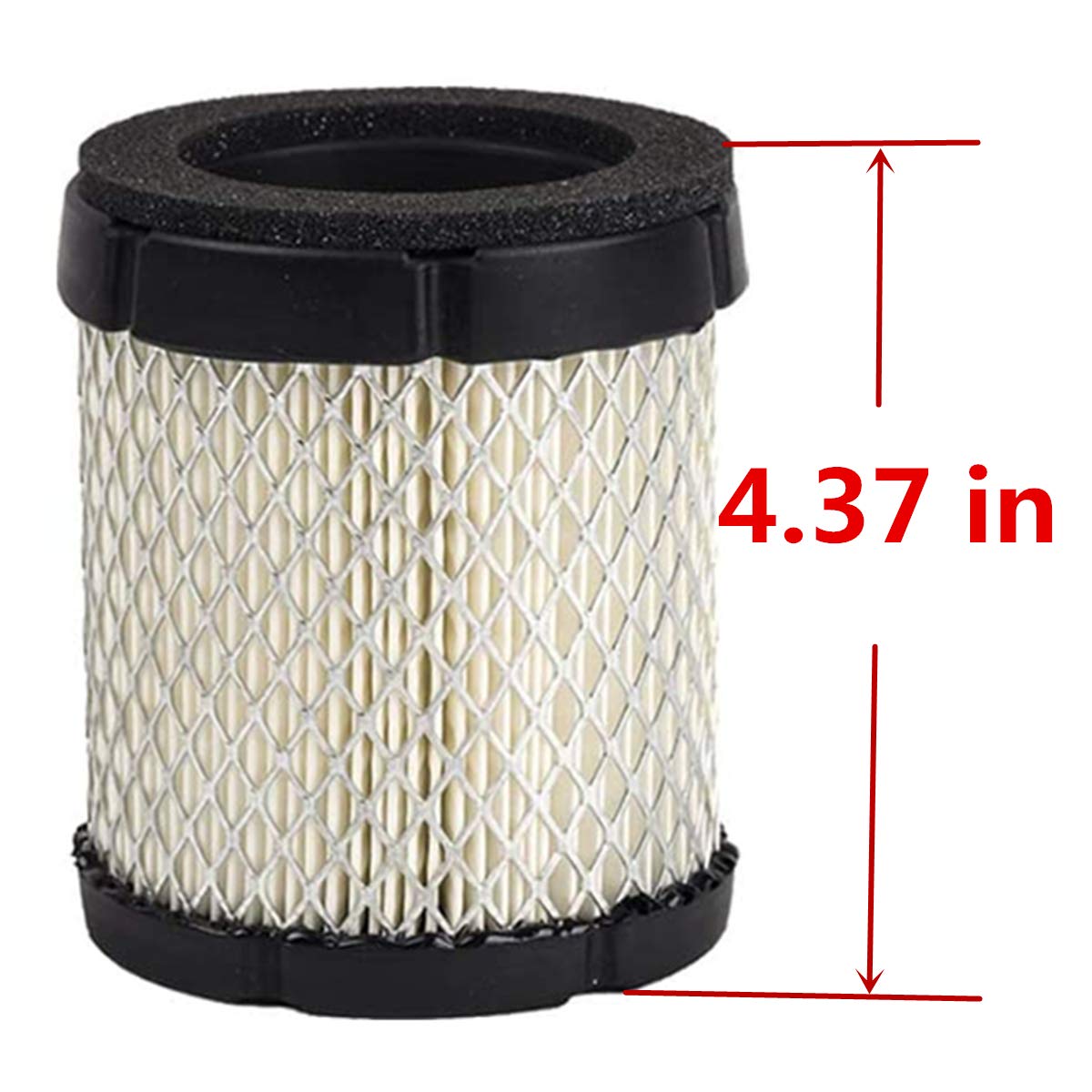 Toolyuan 140-3280 48-2017 Air Filter for Onan Microlite Generators 3600 4000 MicroQuiet Micro Quiet- 2 Pack