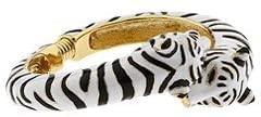Kenneth Jay Lane Animal Head and Animal Print Bangles - Tiger, Giraffe, Elephant