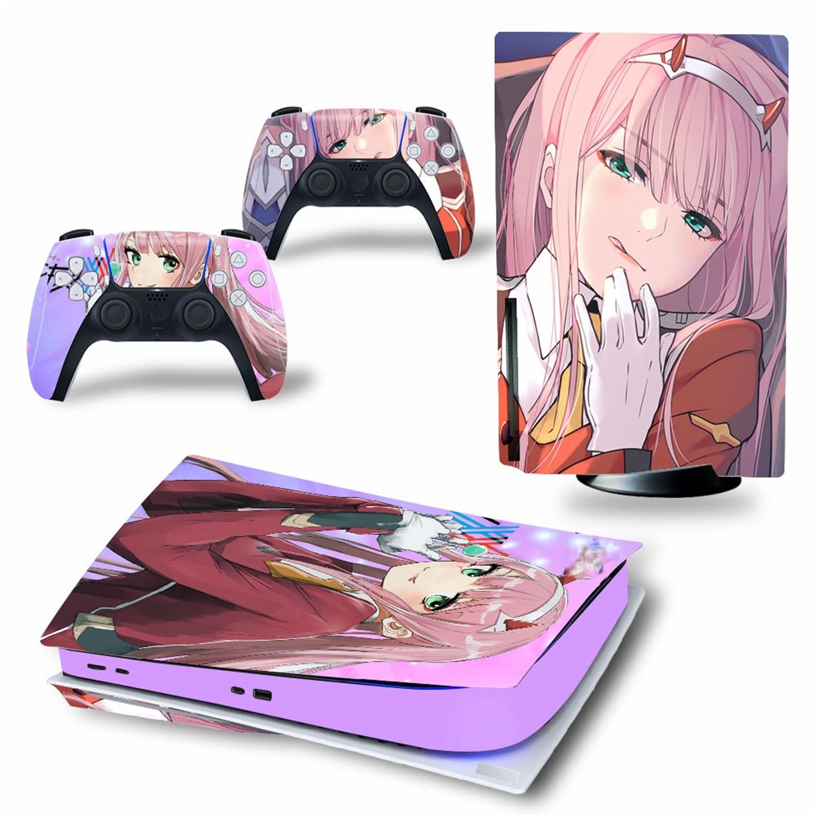 Top factory BUCEN for PS5 Skin Disc Edition & Digital Edition Console and Controller Vinyl Cover Skins Wraps Scratch Resistant, Compatible with for PS5 540285 Anti Scratch (Size : Disc Version)