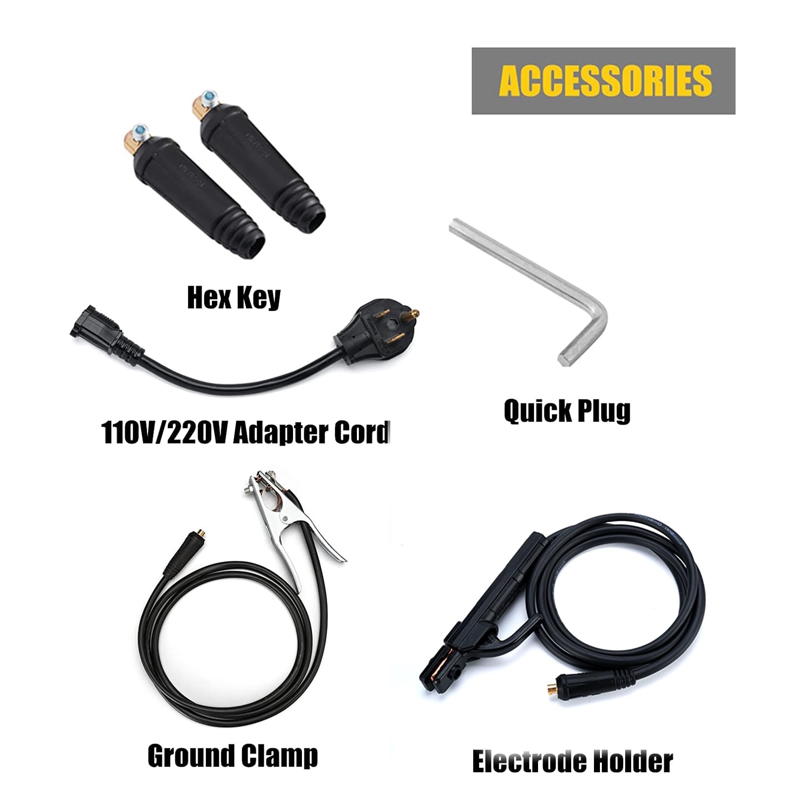 SSIMDER Stick Welder Machine ARC/LIFT TIG 2 In 1 Welding Machine Mini ARC Welder ARC200S 110v/220v Hot Start ARC Force Anti-Stick Portable ARC/TIG Welder With Smart LCD IGBT Digital Welder
