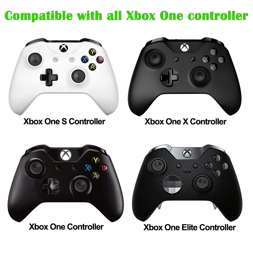 Megadream Dual Controller Charger for Xbox One/X/S, Dual Dock Xbox Battery Charging Station Controller Charging Stand Dock with 2 x 800mAh Rechargeable Battery Packs, LED Indicator Light