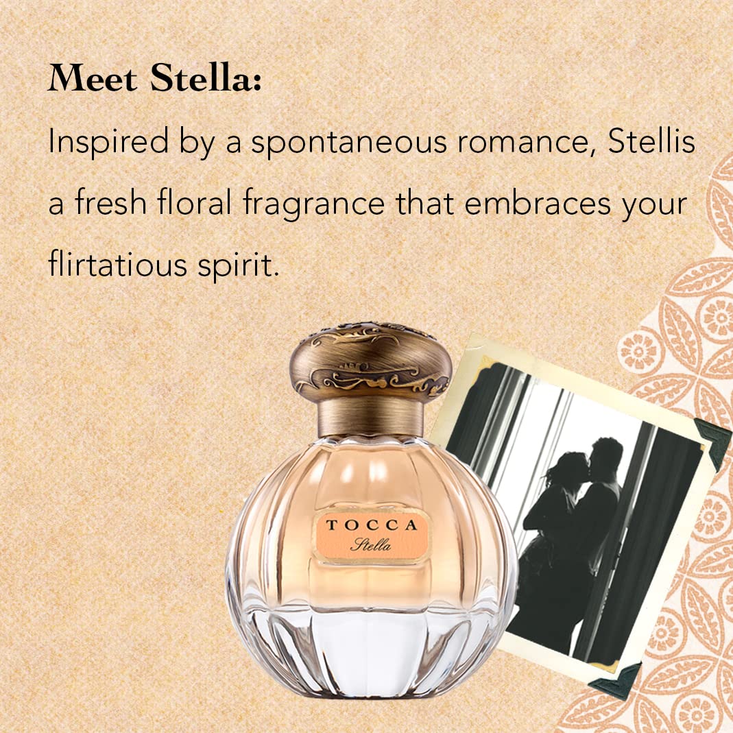 Tocca Eau de Parfum (50 ml) and Hand Cream (120 ml) in Stella - Fresh Floral, Blood Orange, Freesia, Spicy Lily
