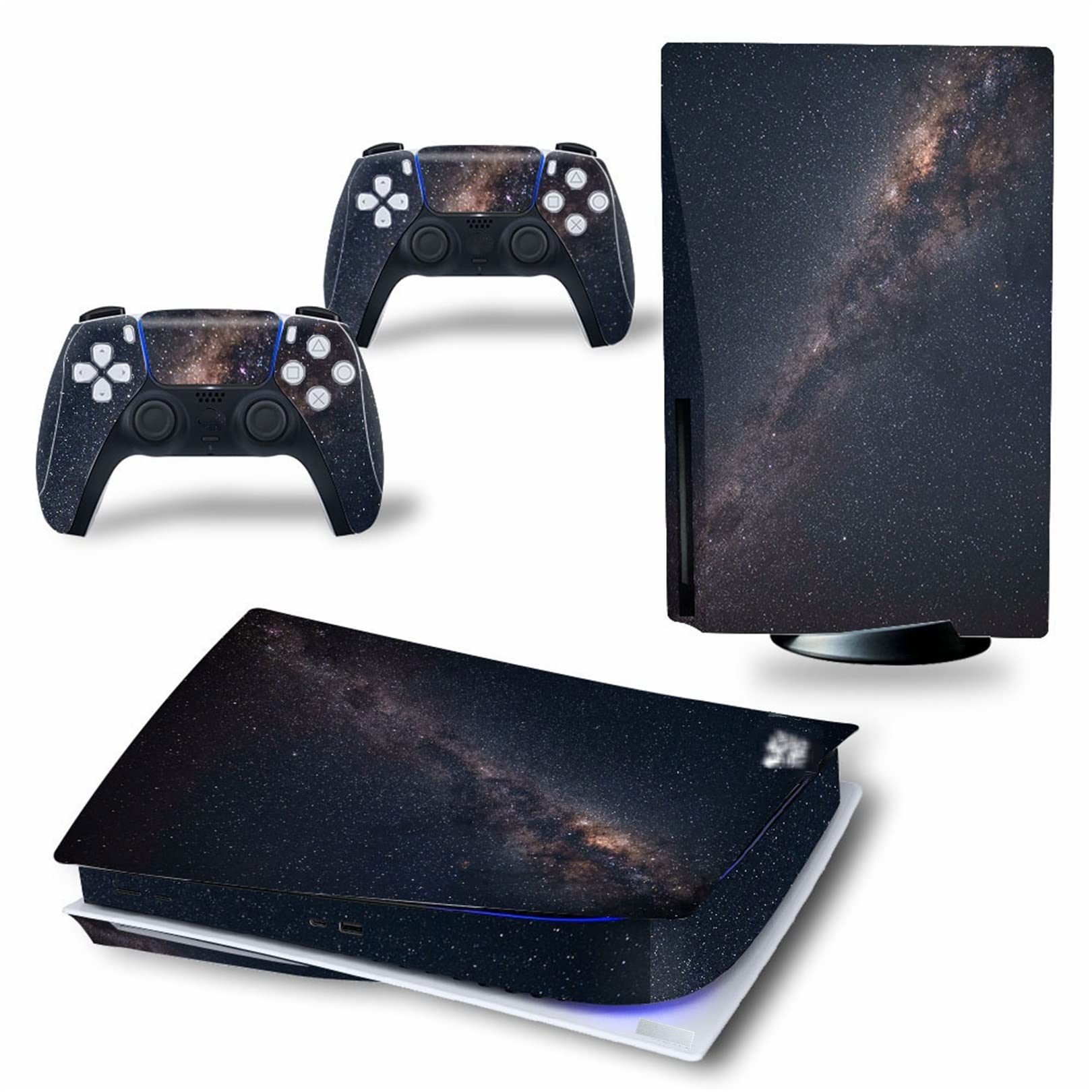 Top factory BUCEN for PS5 Skin Disc Edition & Digital Edition Console and Controller Vinyl Cover Skins Wraps Scratch Resistant, Compatible with for PS5 353426 Anti Scratch (Size : Disc Version)