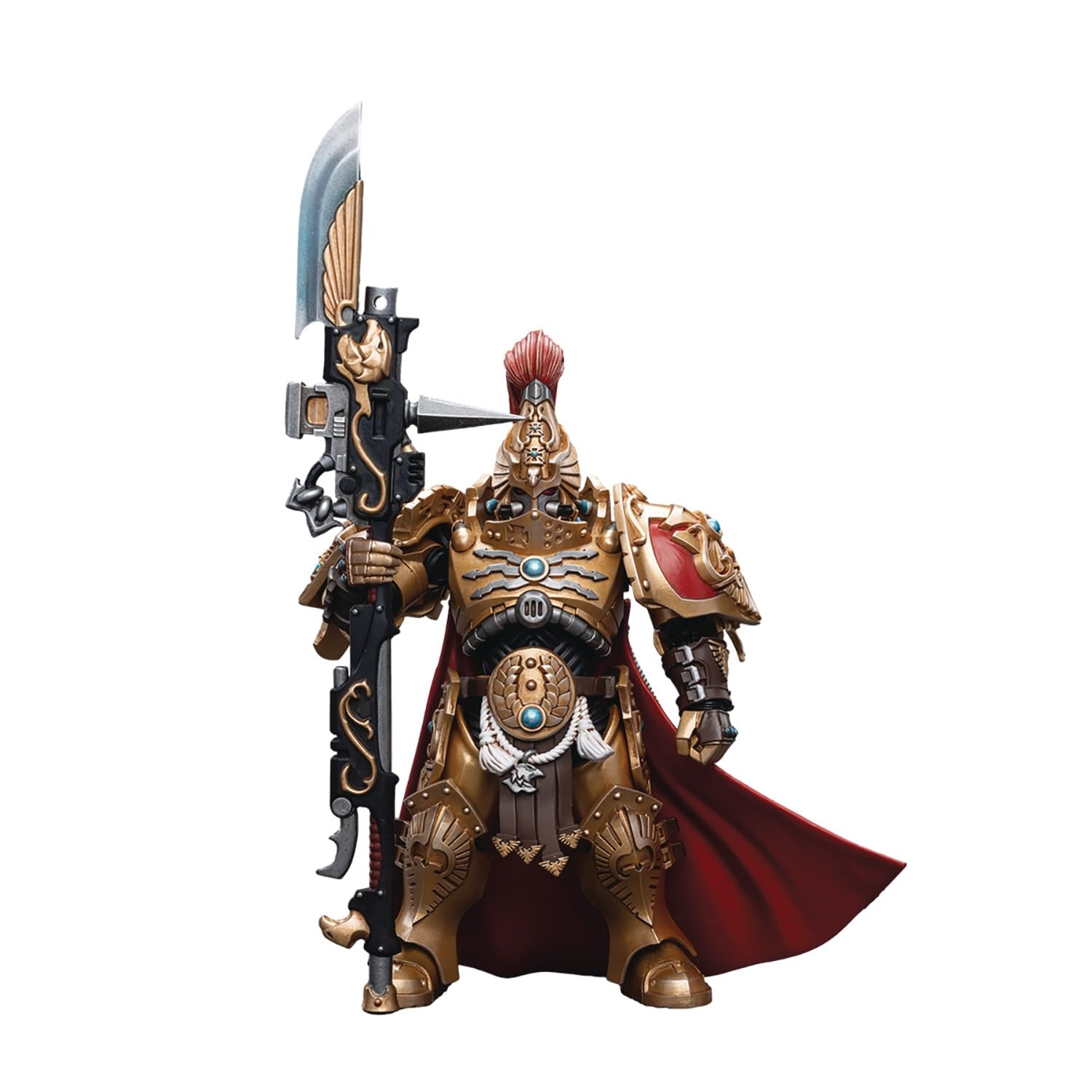 JoyToy Warhammer 40K: Adeptus Custodes Shield Captain with Guardian Spear 1:18 Scale Action Figure